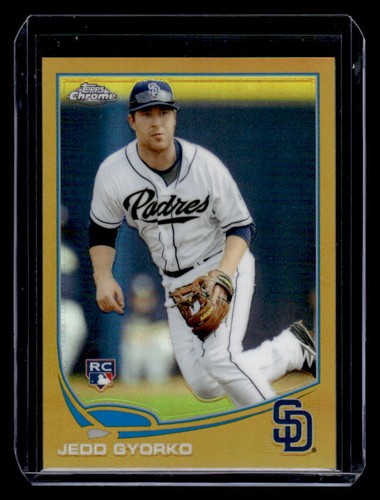 2013 Topps Chrome #178 Jedd Gyorko Gold Refractor | eBay