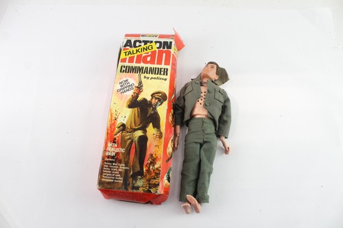 Palitoy Action Man Talking Commander Vintage 70s Boxed With Outfit ...