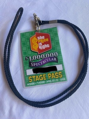 The Price Is Right $1,000,000 Spectacular Shows Stage Pass April 21 ...