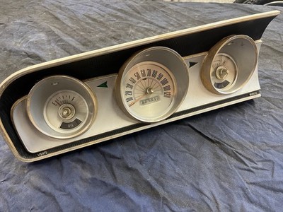 1964 Ford Fairlane Thunderbolt 500 INSTRUMENT CLUSTER Dash Panel Gauges ...