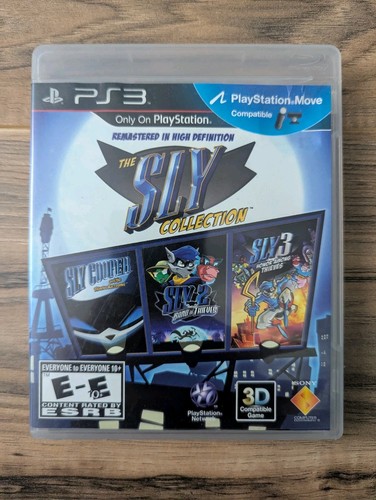 The Sly Collection PS3 Sony PlayStation 3 Sly Cooper Trilogy CIB ...