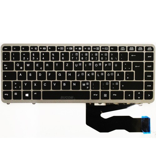 Keyboard for HP Elitebook 840 740 G1 G2 745 750 750 G1 850 G2 De Qwertz ...