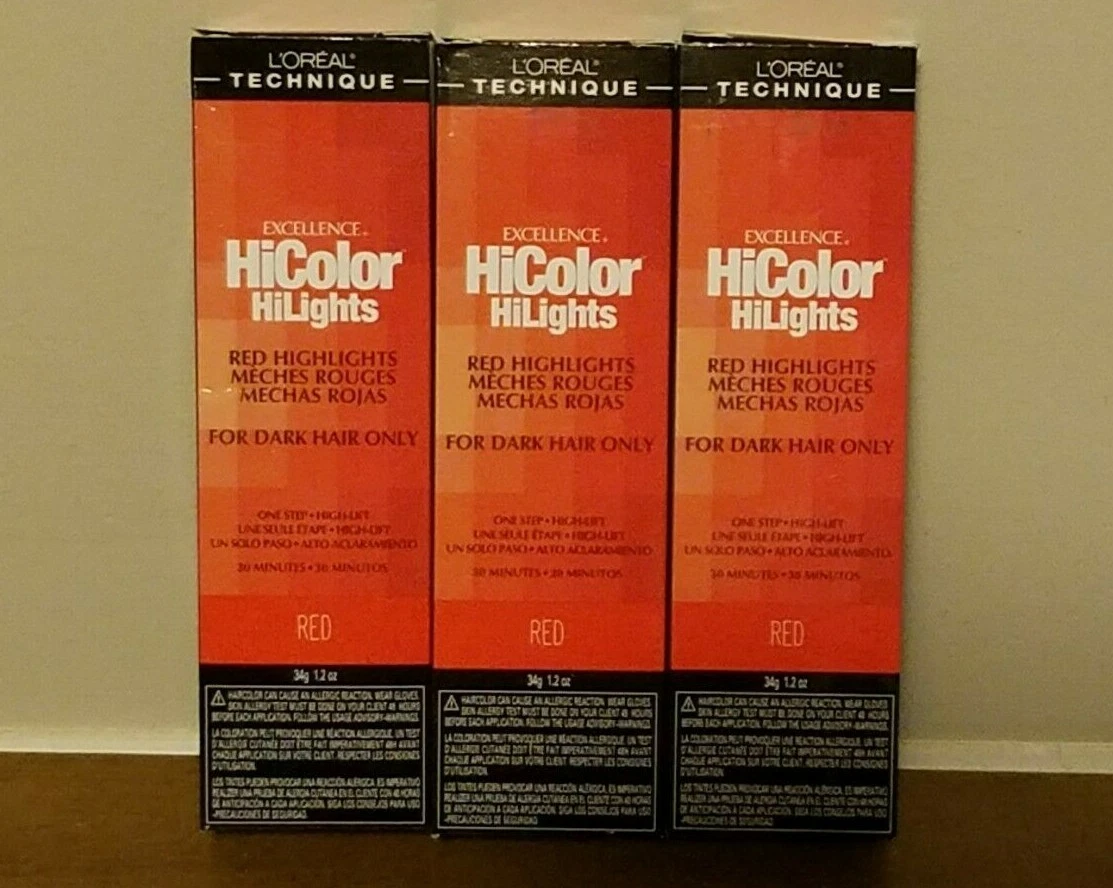 Loreal Excellence Hicolor Chart