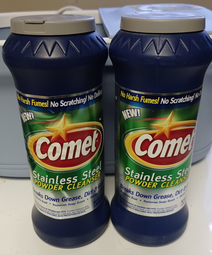 2 New Comet Stainless Steel Powder Cleanser 17 oz. 678112101818| eBay