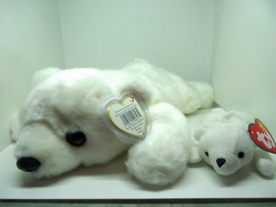 Ty Beanie Baby Chilly 13" & Teenie Chilly Set of 2 EUC | eBay