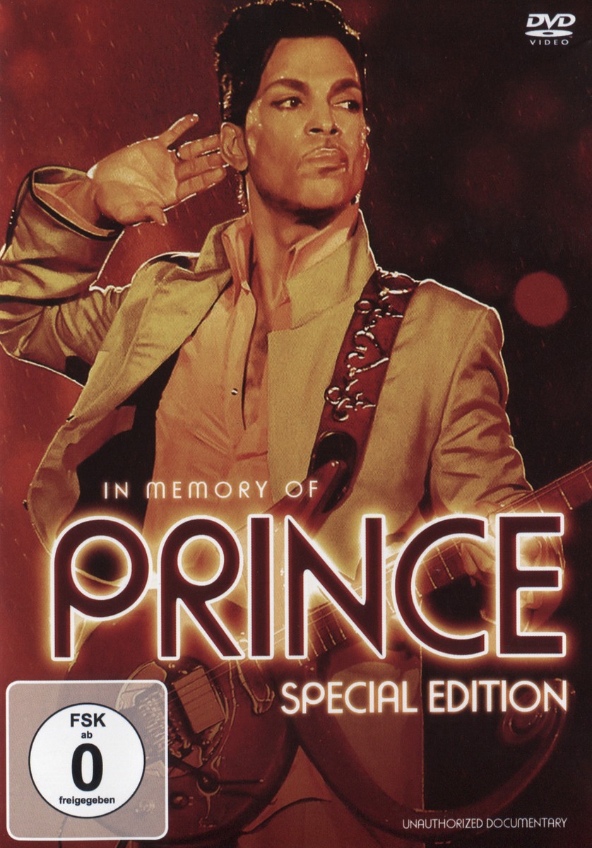 Prince: In Memory of Prince - Special Edition (DVD, 2016) for sale ...