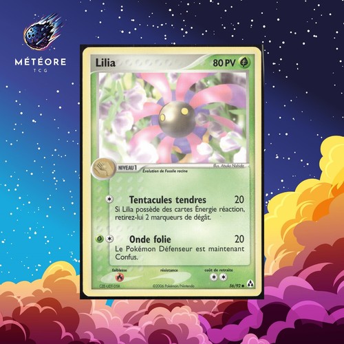 Carte Pokémon Lilia 56/92 Créateurs de légendes Français | eBay