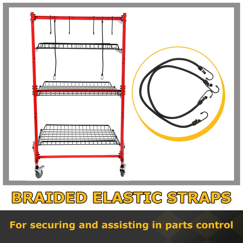 Innovative Parts Carts Automotive Body Shop Parts Carts Tools Storage ...