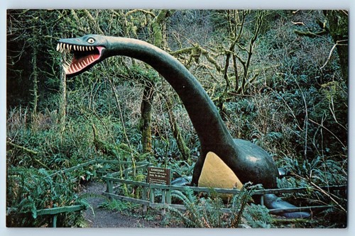 Postcard Elasmosaurus On Of The Plesiosaurs Large Marine Reptiles ...