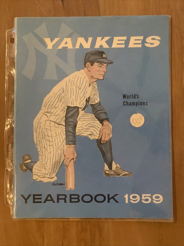 NEW YORK YANKEES 1959 YEARBOOK JAY PUBLISHING VERY NICE CONDITION | eBay