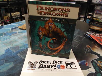 MONSTER MANUAL 2 Dungeons & Dragons 4th Edition WOTC 2009 1st print ...