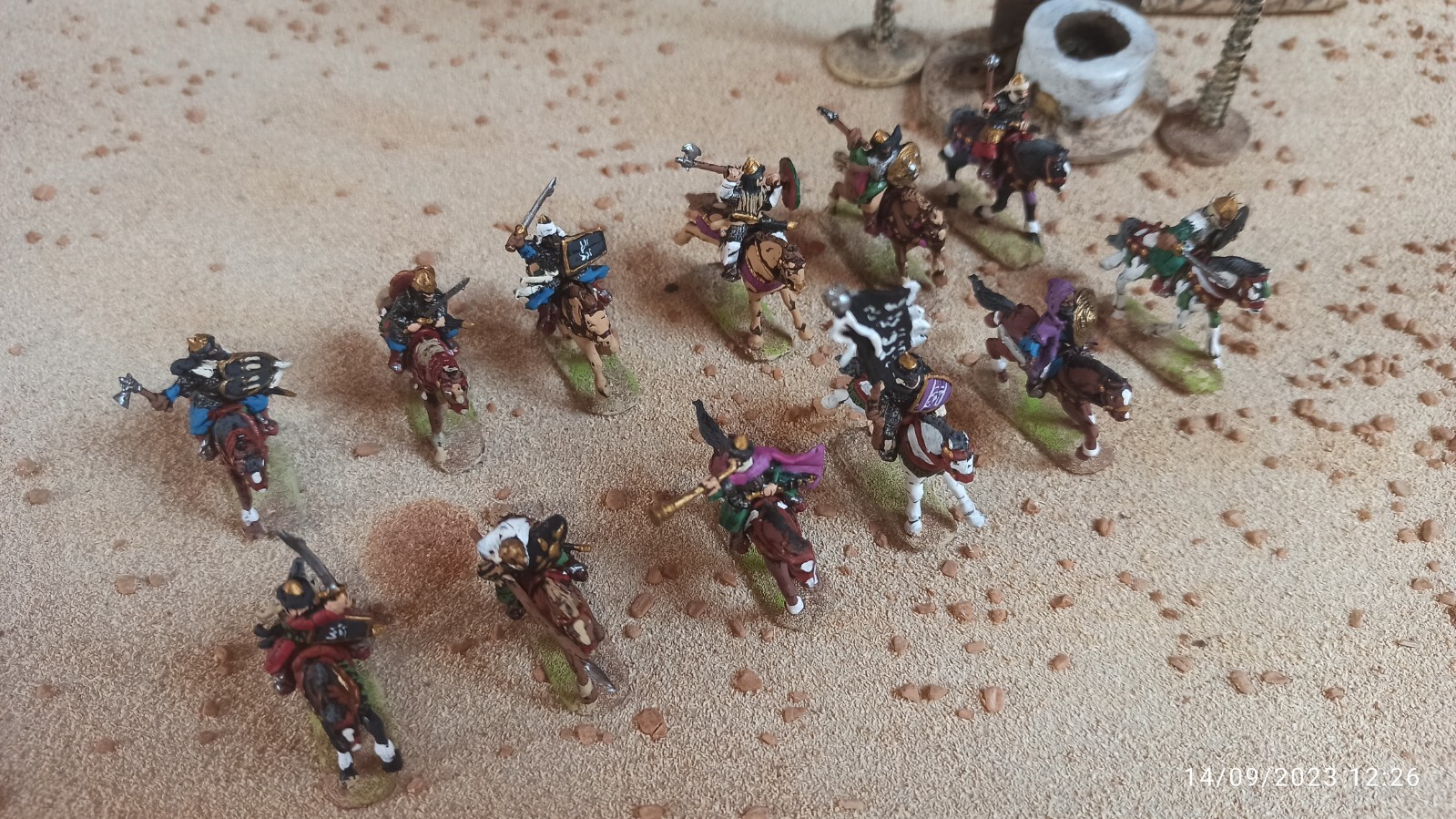 1/72 - El Cid / Crusades Arab - Muslim Cavalry - Strelets / pro painted ...