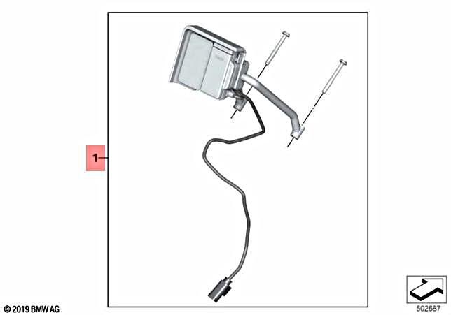 New Genuine BMW Set Navigation Preparation - S1000XR (K69 ...