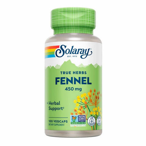 True Herbs Fennel 100 Veg Caps 450 Mg by Solaray | eBay