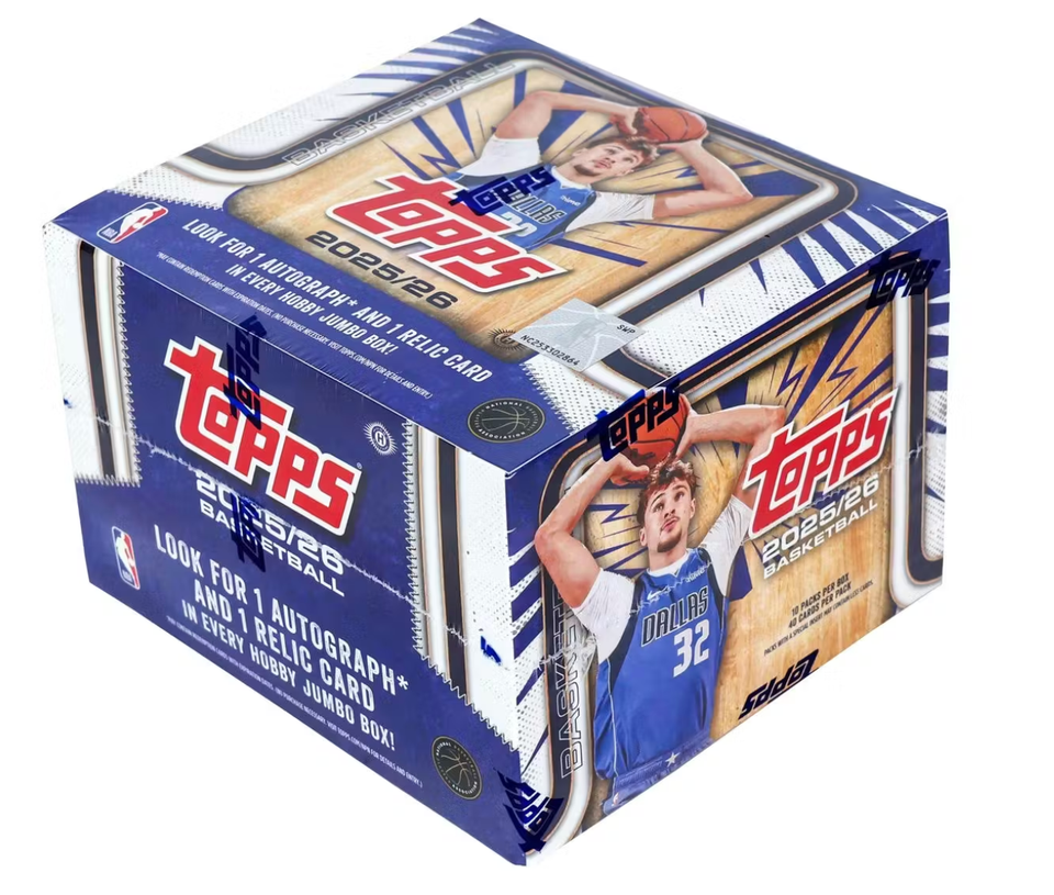 2025-26 TOPPS NBA BASKETBALL JUMBO HOBBY BOX - BRAND NEW SEALED | eBay ...