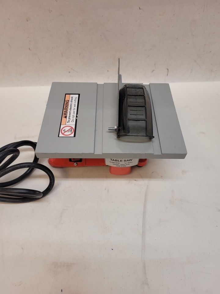 CHICAGO ELECTRIC 61608 4" MIGHTY MITE TABLE SAW | eBay