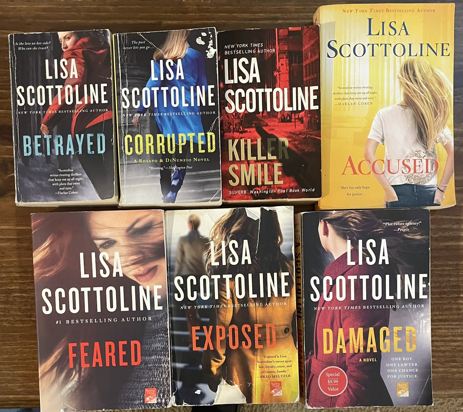 Lisa Scottoline Books (Rosato and Associates, Rosato and DiNunzio) | eBay