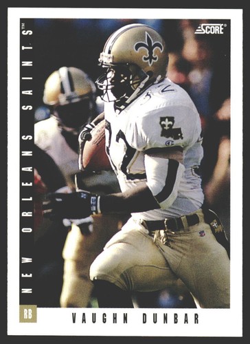 Vaughn Dunbar #271 1993 Score New Orleans Saints | eBay