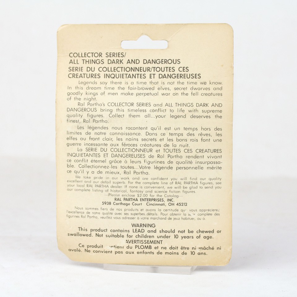 Vintage Ral Partha All Things Dark 02-964 Hippogriff MOC Metal ...