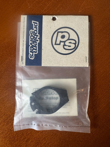 Problem Solvers Backstop/Two Cable Cable Stop, 1 1/4"/31.8mm, Black | eBay