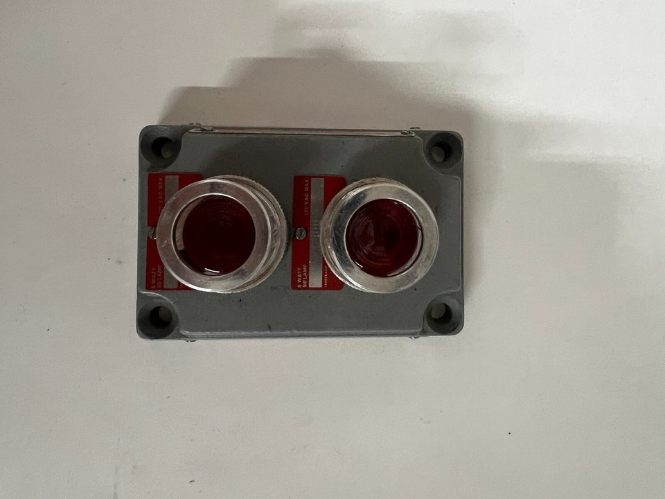 Killark XCS-0B30 RL Double Red Pilot Light Cover | eBay