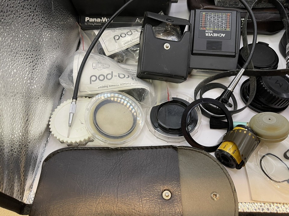 Vintage Camera Parts Lot. See Pics For Descriptions | eBay