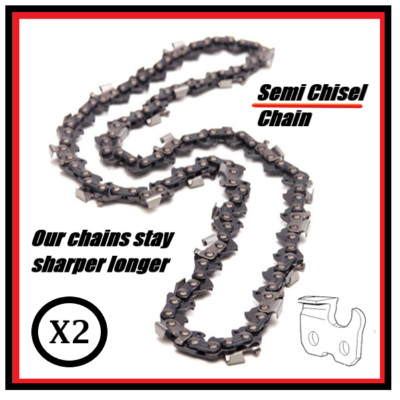 Chainsaw Chain Suit Redmax GZ5000 2-Stroke 16" Bar (2 x Chains) | eBay ...