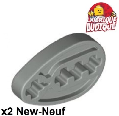 Lego technic 2x Bush Cam came oval gris/light bluish gray 6575 NEUF | eBay