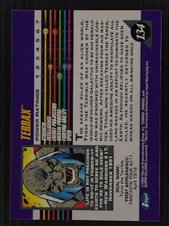 1992 Impel Marvel Universe #134 Terrax | eBay.de
