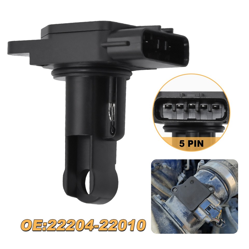Mass Air Flow Meter MAF Sensor 22204-22010 For Toyota Denso Lexus Scion ...