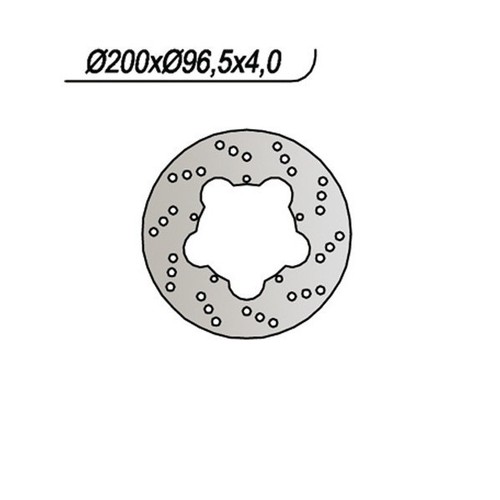 Brake Disc Front NG 610 Piaggio Vespa Px (M74100) 125 2011 2015 | eBay ...