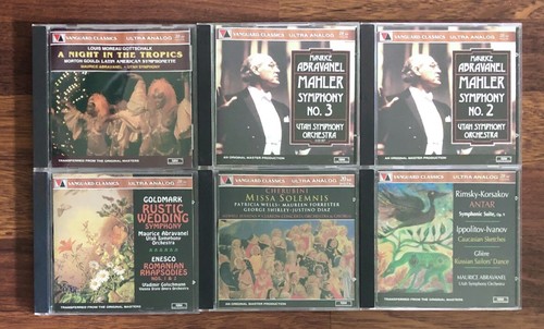 VANGUARD CLASSICS ~ 20 BIT ULTRA ANALOG / CLASSICAL CD LOT ORIGINAL ...