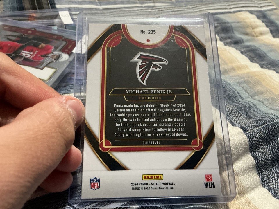 2024 Panini Select - Club Level Michael Penix Jr. #235 (RC) | eBay