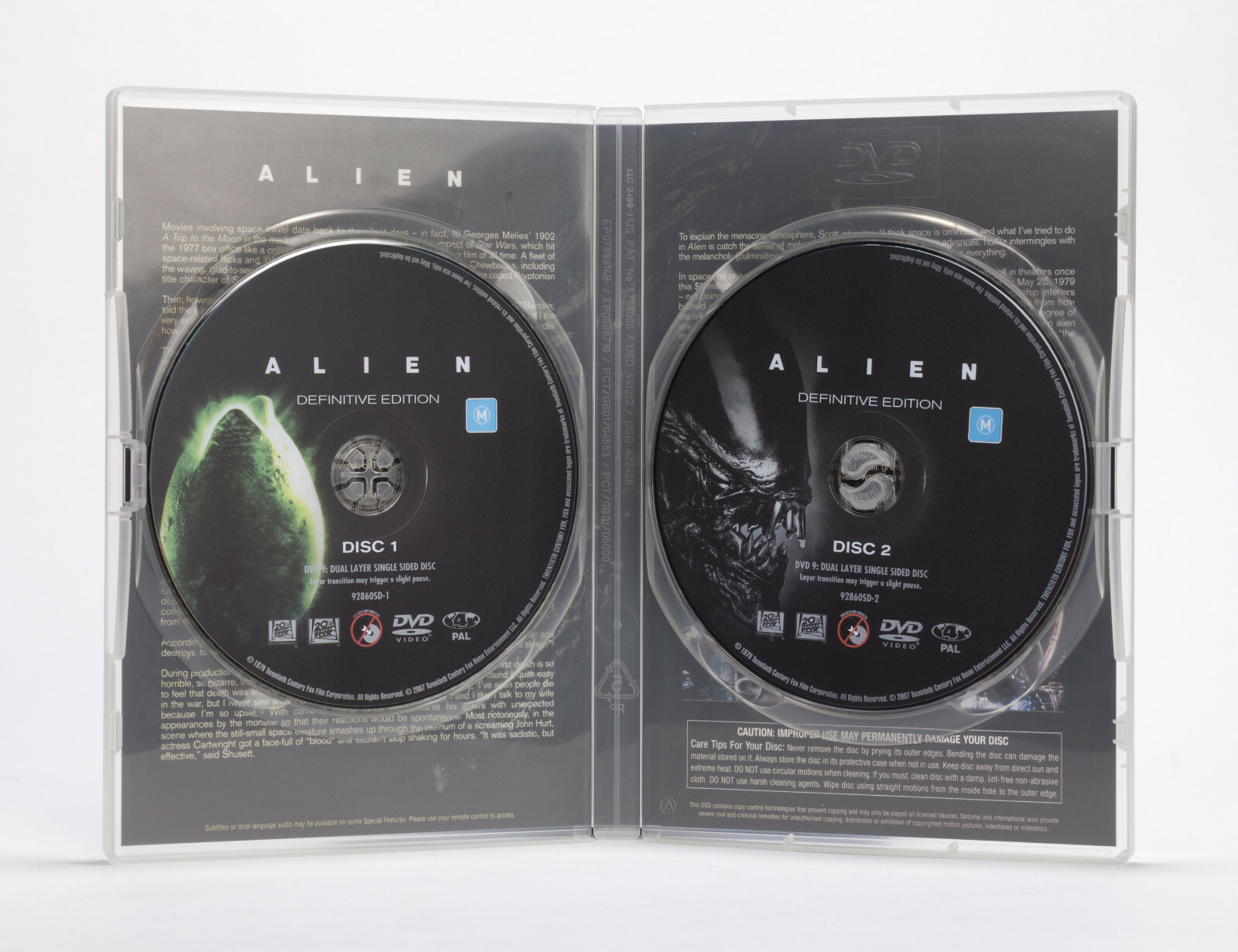 Alien Definitive Edition ~ 2 disc DVD (Region 4) | eBay