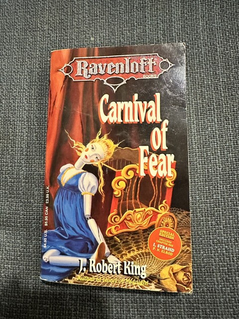 Ravenloft : Carnival of Fear by J. Robert King (1993, Trade Paperback ...