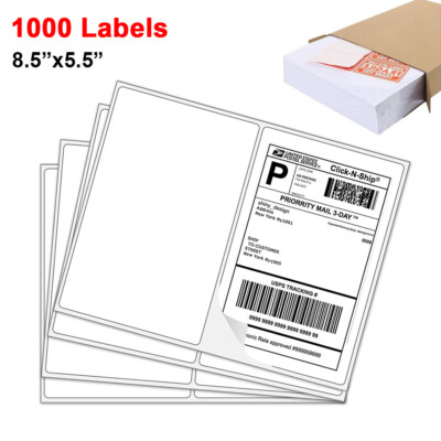 Inkjet Labels - Full Sheet Clear Labels
