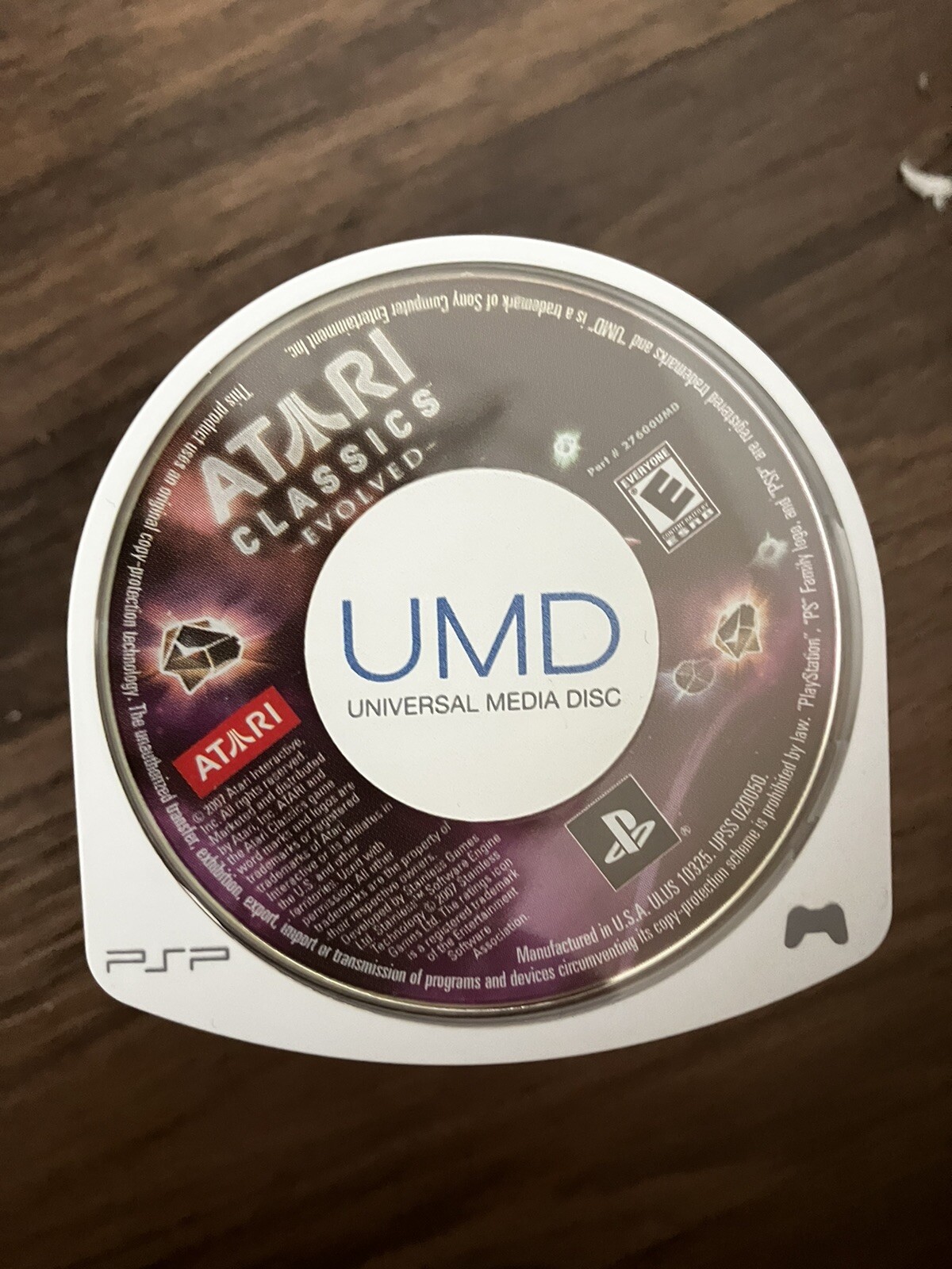 Atari Classics Evolved (Sony PSP Portable) Disk Only 742725276000| eBay