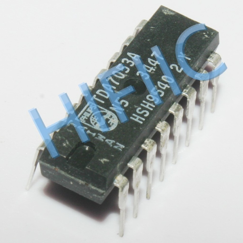 1PCS/5PCS TDA7053 Stereo BTL audio output amplifier with DC volume ...