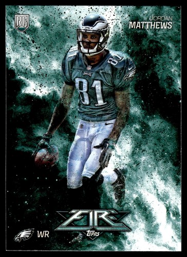 Jordan Matthews 2014 Topps Fire Rookie Card #135 | eBay