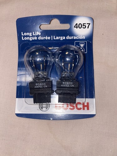 Bosch 4057 / 4057LL Long Life 12V/27/6W 2 Bulbs - Longer Replacement ...