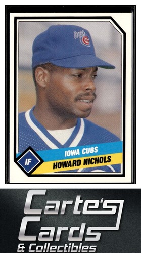 Howard Nichols 1989 CMC Iowa Cubs #18 Chicago | eBay