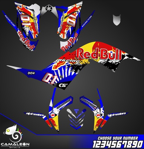 2006-2012 Yamaha Raptor 700 700R Graphics Kit Decal Sticker ATV Decals ...