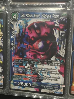 Dragon Ball Super TCG Red Ribbon Robot Villainous Threat BT19-044 | eBay