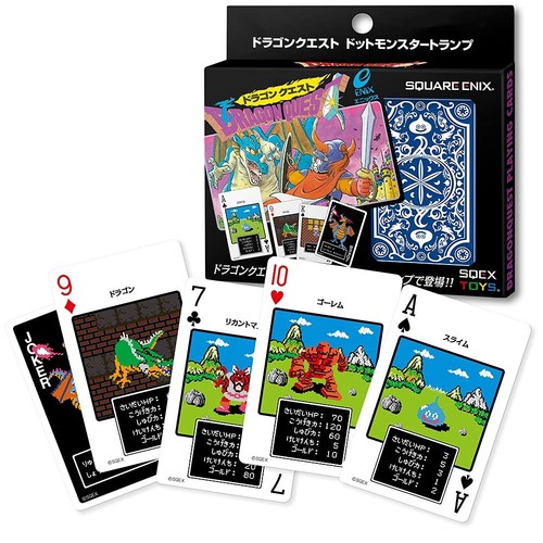 Dragon Quest Dot Monster Trump Playing Cards Japan Official | eBay