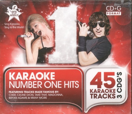 Various Artists Karaoke Number One Hits Triple CD Europe Chantez Au ...