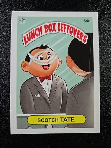Paul Reubens Pee Wee Herman Lunch Box Leftovers Garbage Pail Kids Spoof ...