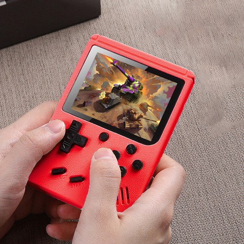 Retro Handheld Video Game Console 3 Inch TFT Screen for Kids (Red 400 ...
