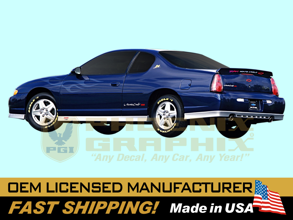 2003 Monte Carlo SS Jeff Gordon #24 NASCAR Signature Ghost Flames ...