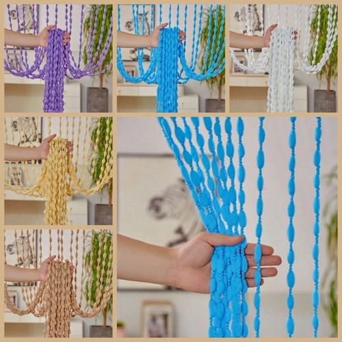 Tassel Decoration Fly Screen Room Door Curtain Divider Window Bead ...