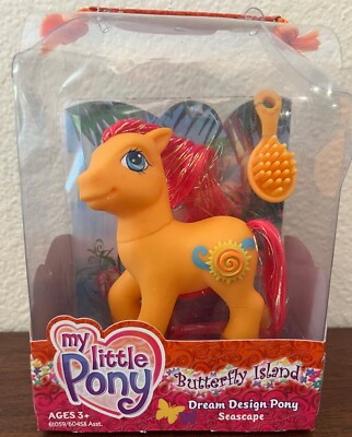 My Little Pony G3 Seascape Dream Design Pony set Butterfly Island ...